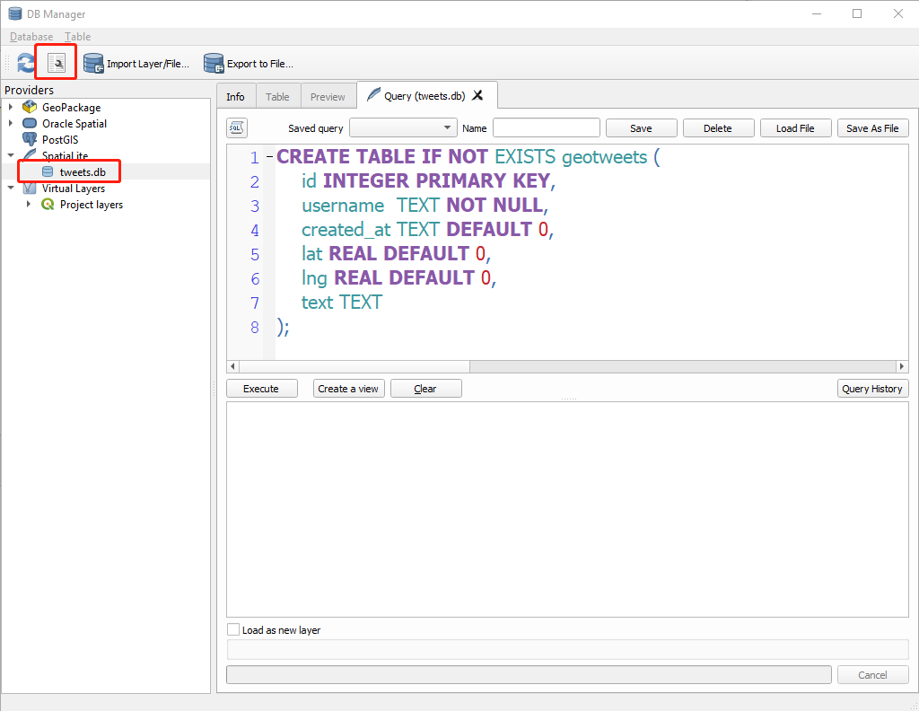 Practical Exercise 3: Spatial database management using SpatiaLite ...