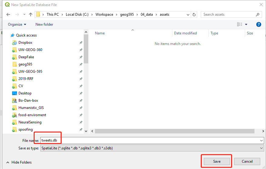 Practical Exercise 3: Spatial database management using SpatiaLite | geog595